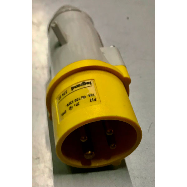 conector, 16A-4h/100-130V - Isacindustrial